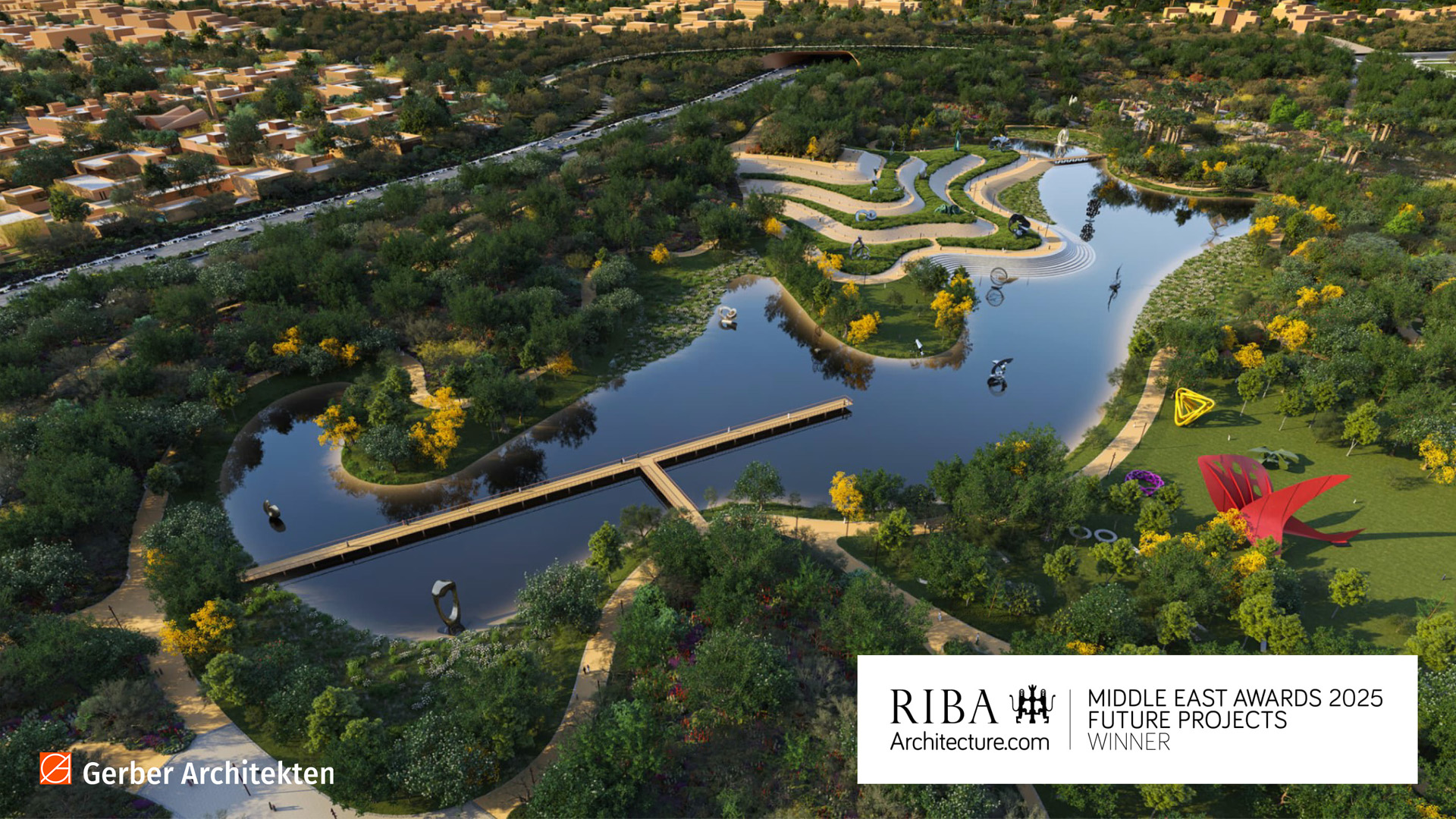 King Salman Park gewinnt beim RIBA Middle East Award 2025 | L-plan
